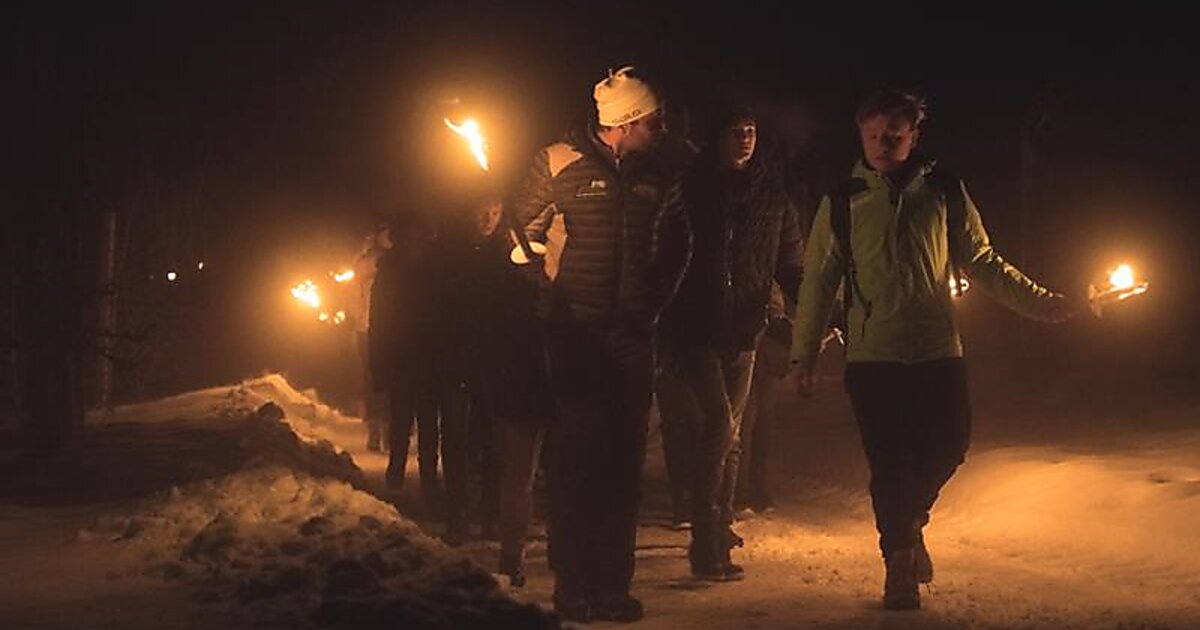 Nightly hike with torches - Alpen Flair